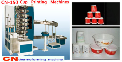 Plastic Cup Printing Machines - CN Thermforming Machine